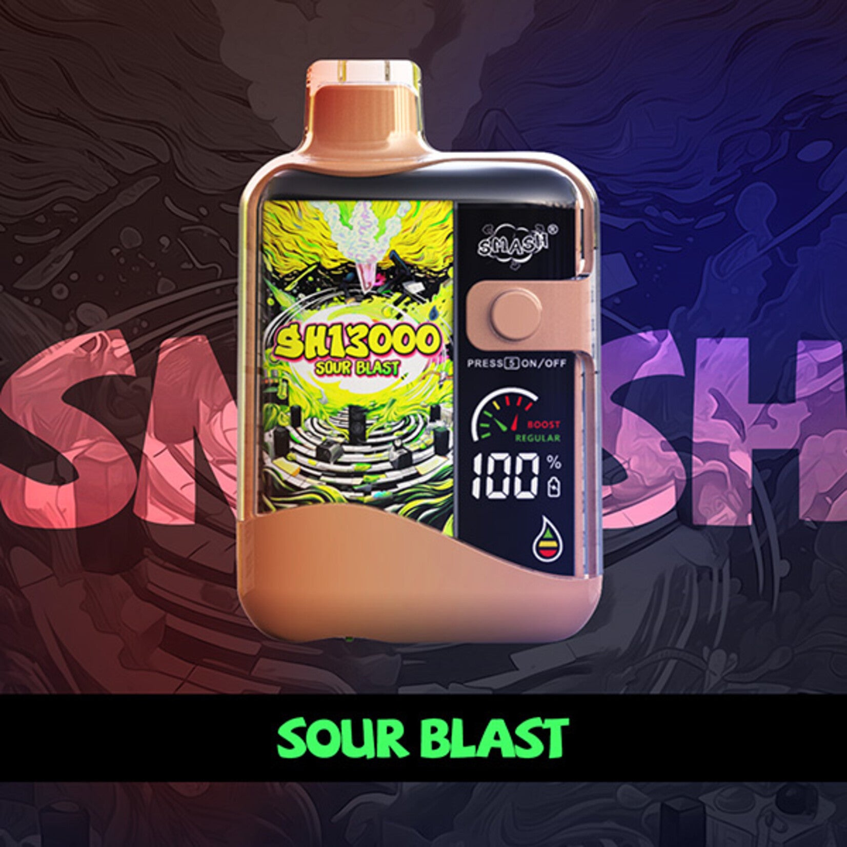 Smash 13K Sour Double Bubble Ice — YEG VAPES