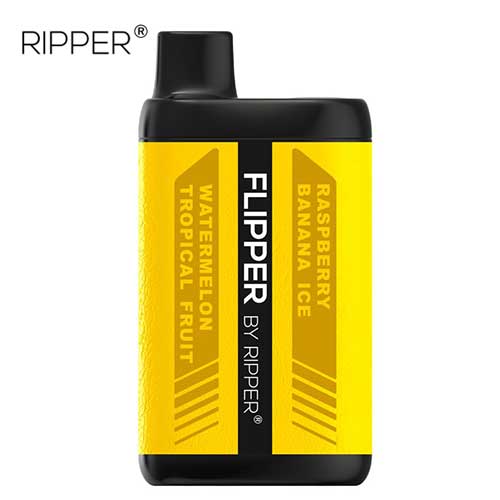Flipper by Ripper - Watermelon Tropical Fruit – Raspberry Banana Ice ...